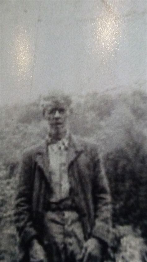 Burrel Brown At His Mothers Grave