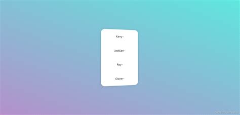 【css动画02 卡片旋转3d】 css 卡片翻转动画 csdn博客