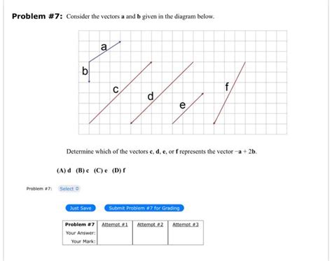 Solved Problem Consider The Vectors A And B Given In Chegg Com