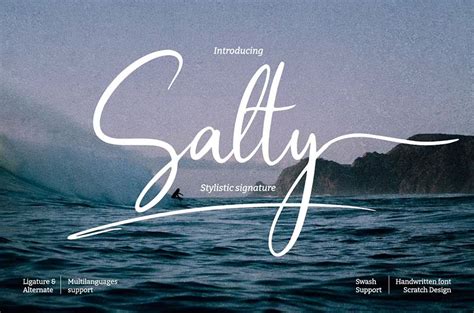 salty font freedafonts