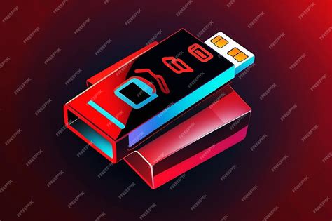 Premium Photo Usb Flash Memory Drives Isolated On White 3d Rendering