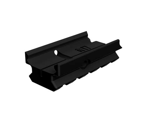 Low Profile Glock Rail To Picatinny Adapter By Samk3d Download Free Stl Model