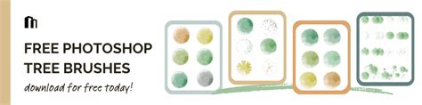 Free Photoshop Tree Brushes Set 4