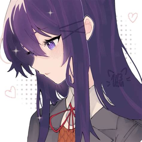 Yuri Icon Ddlc Yuri Fanart Cute Yuri Yuri Yuri Icons