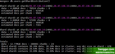 mongodb 分布式集群搭建部署详解2（分片sharding 模式）