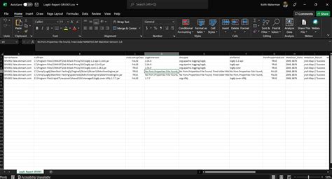Github Keysauget Log4j Windows Local Identifying All Log4j Components Across On Local