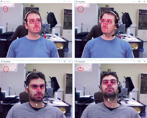 Result Of Head Pose Estimation Download Scientific Diagram
