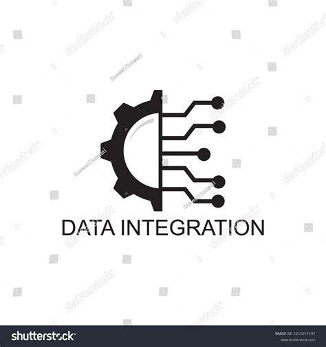 Data Integration Icon Development Icon Stock Vector Royalty Free 2212017197 Shutterstock