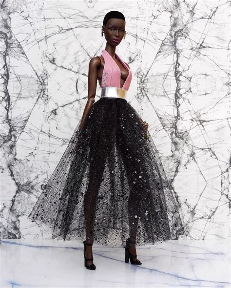 Black Barbie Looks Outfits Barbie Fashion Barbie Mode Barbie Dress