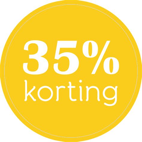 35% korting sticker kopen? | 123sticker.nl