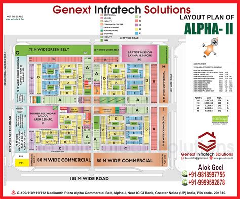 Alpha 2 Layout Plan Genext Infratech Solutions