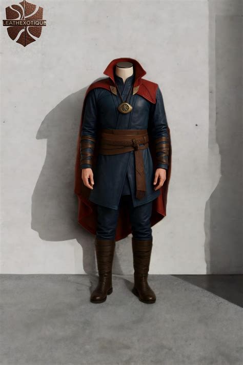 Doctor Strange Cosplay Costume Marvel Sorcerer Supreme Outfit With