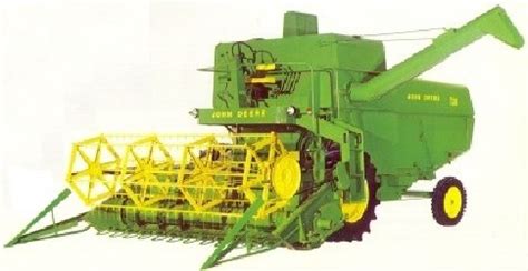 Combine Harvester John Deere Md 530 John Deere Md 730 Description