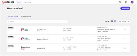 sitecore demo portal neil killen