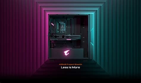 PC Building Made Easy GIGABYTE Introduces AORUS Project Stealth Computer Assembly Kit LUXURY