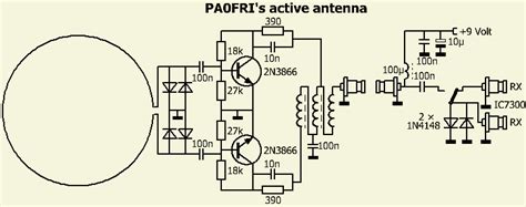 Receiving Loop Antenna Amplifier