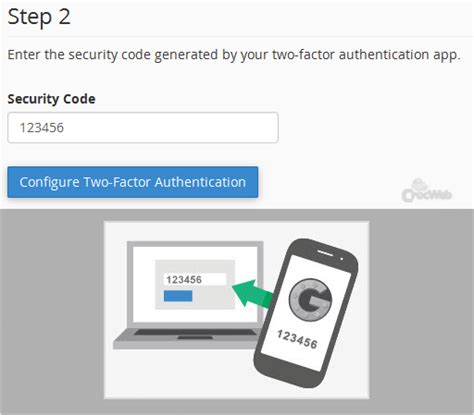 Enable The Two Factor Authentication On Your Cpanel Account Serverbd