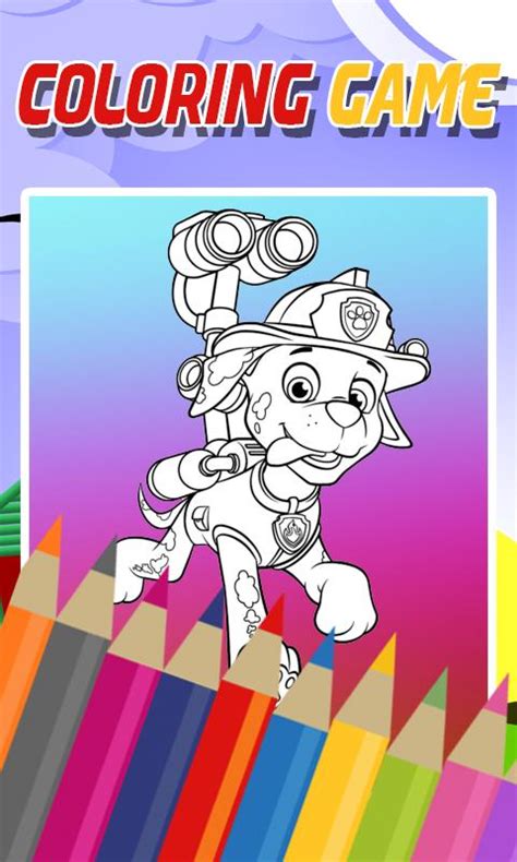 Coloring Paw Patrol Game Apk For Android Download