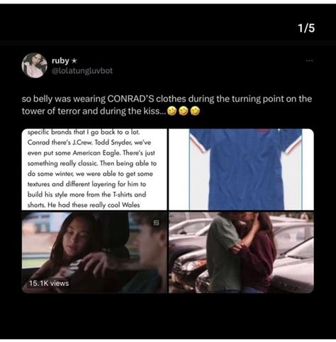 Belly In Conrads Clothes R Tsitp