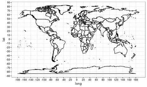 R Ggsn Global Map Scale Bar Looks Wrong Stack Overflow