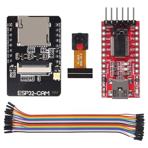 Макетная плата Esp32 Cam Wifi Bluetooth с Ov2640 2mp камерой Ft232rl