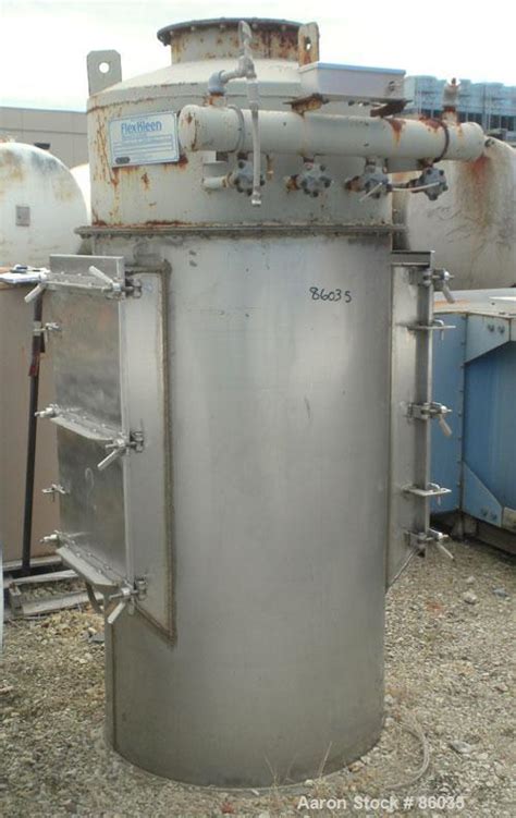 Used Flex Kleen Bin Vent Dust Collector Model 58ct14 Ii 304 Stainle