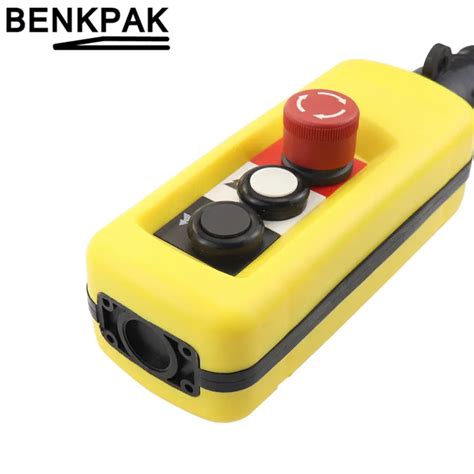 Hoisting Controller With Hoist Chain Hoist Button Switch With Emergency Stop Function Hoist