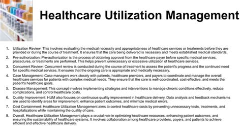 Healthcare Utilization Managementpptx
