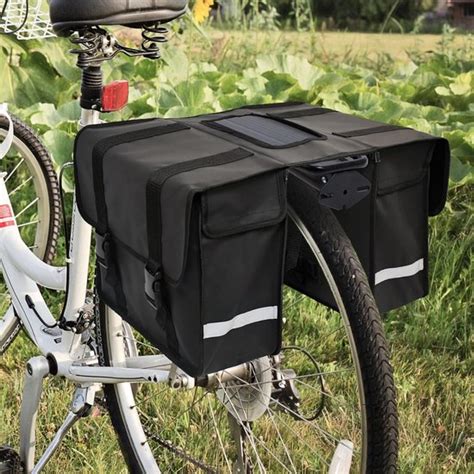 Fietstas Waterdicht Voor Bagagedrager 40 Liter Dubbele Tas