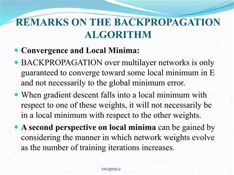 multilayer and back propagation algorithm pptx