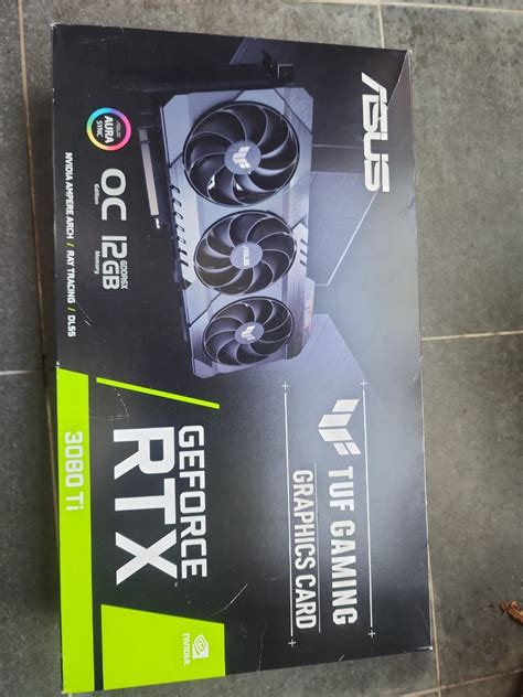 Rtx 3080ti Tuf Asus Computers And Tech Parts And Accessories Computer Parts On Carousell