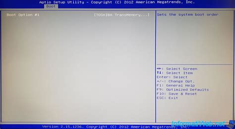 Change The BIOS Boot Priority Page BIOS Tutorials InformatiWeb