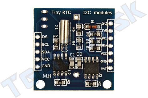 Ds1307 Hodinový Modul S I2c Techfun Sk Naj Arduino Shop