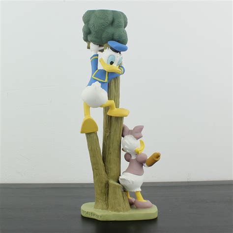 Vintage Donald And Daisy Duck Candle Stand Demons Merveilles