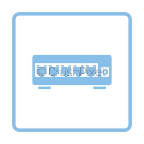 Ethernet Switch Icon Stock Vector Crushpixel