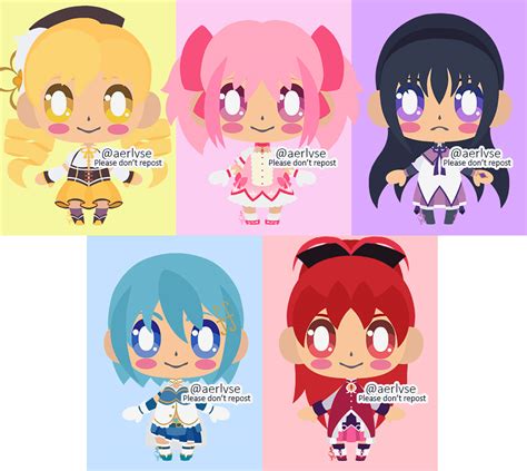Madoka Magica Chibi Dolls Aerlyse