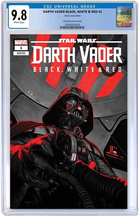 Darth Vader Black White And Red 1 E M Gist Variant The Comic Mint