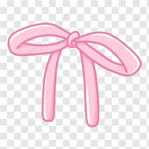 Cute Pinky Ribbon Cute Pink Ribbon Ribbon Stickers Simple Cartoon