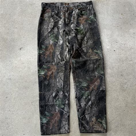 Vinatge Real Tree Camo Pants X Super Clean Depop