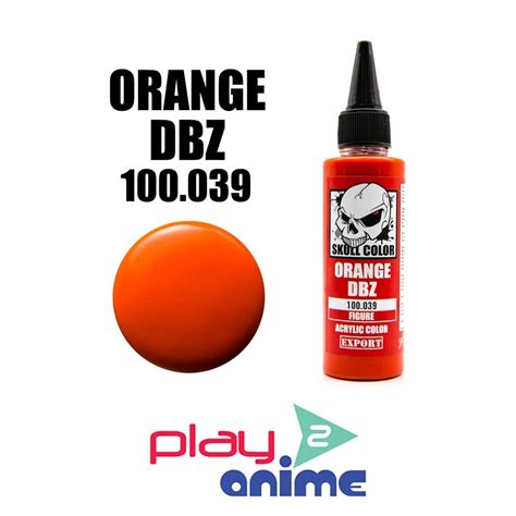 Skull Color Orange Dbz 100 039 Play2anime