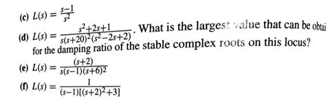 solved 5 8 rhp and zeros sketch the root locus with respect