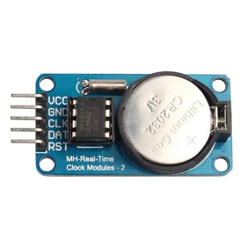 jual new ds1302 real time clock module rtc ds 1302 modul pencacah waktu