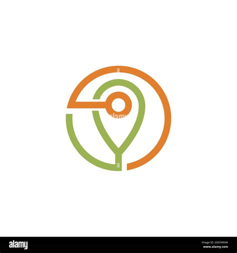 Map Location Logo Design Illustration Stock Vector Image And Art Alamy