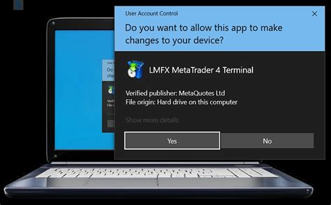 open the installation file and click on yes button