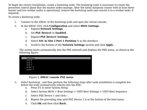 Creating A Bootstrap Node Dell Ready Stack For Red Hat Openshift