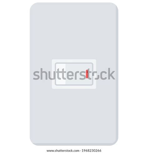 Simple Electric Switch Vector Icon Stock Vector Royalty Free