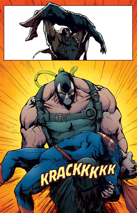 Bane Breaks Supermans Back This Time Batmansuperman Vol 6 R