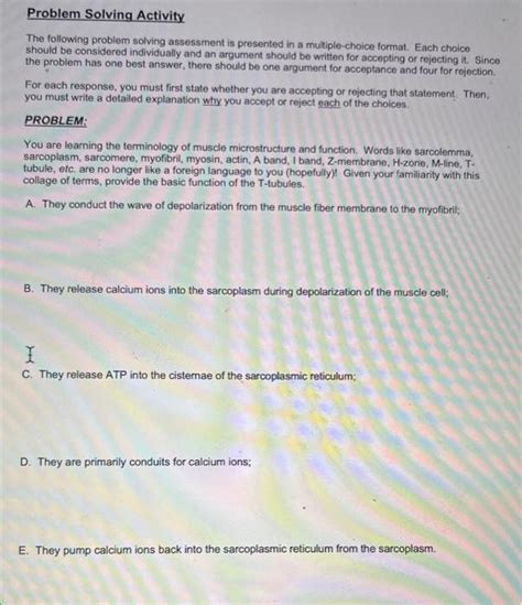 Solved Problem Solving Activity The Following Problem So