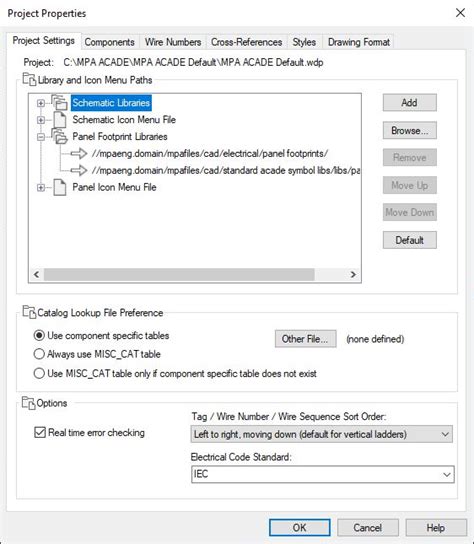 Solved Project Properties Project Settings Panel Footprint Libraries Autodesk Community