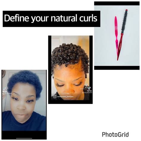Curl Defining Comb Brush Set Etsy In Defined Curls Natural Hair Natural Hair Styles